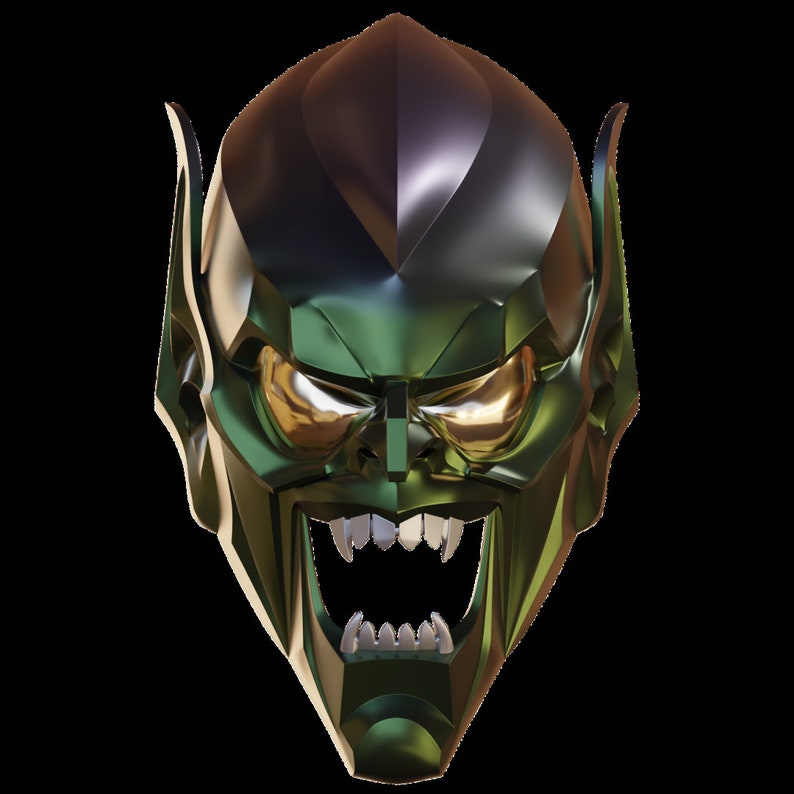 Green Goblin Helmet 3d Printable Model - Etsy