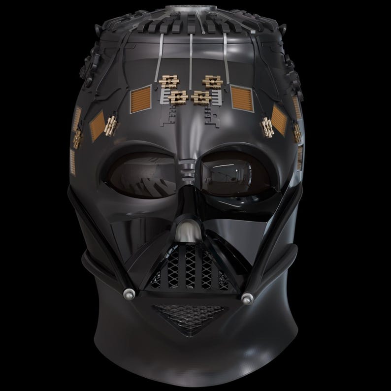 Extremely Accurate Return of the Jedi Darth Vader Helmet 3D Model - Etsy