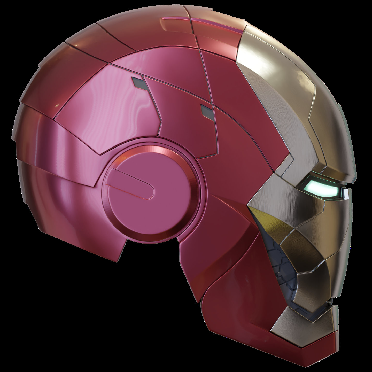 Iron Man Mk5 Helmet 3d Printable Model With Interior Details and ...