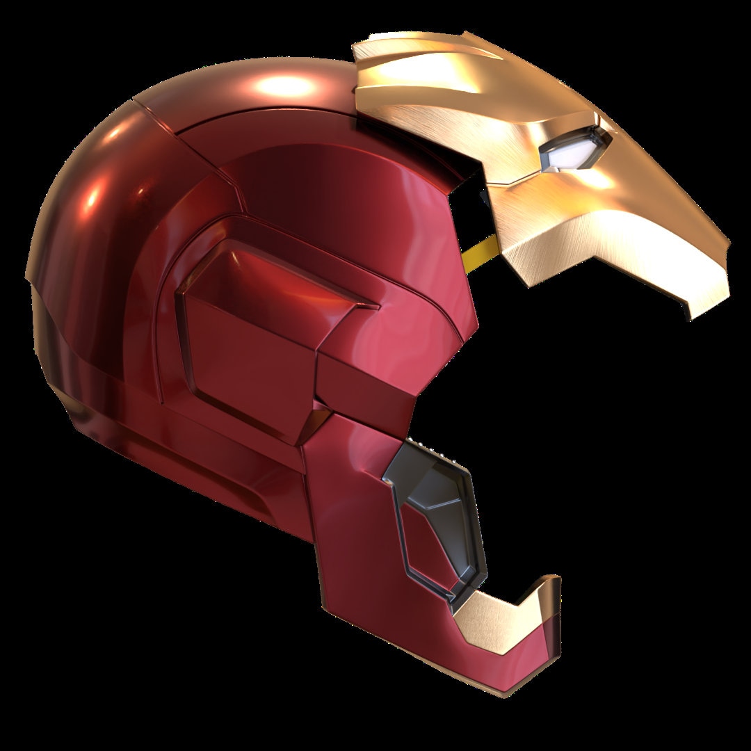 3d Printable Iron Man MK45 Helmet With FULL Inner Details and ...