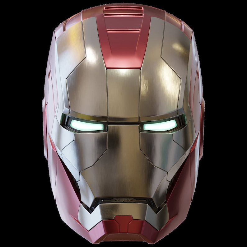 Iron Man Mk5 Helmet 3d Printable Model With Interior Details and ...