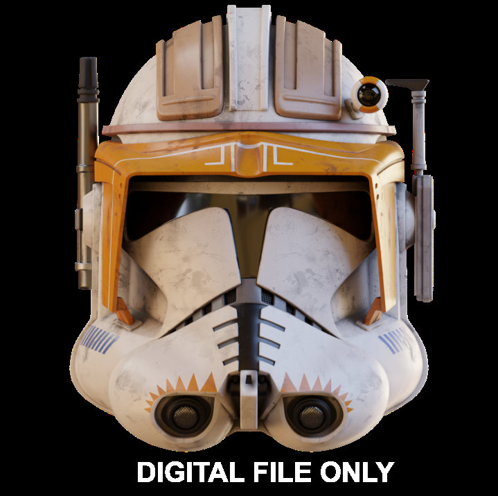 Commander Cody Helmet 3d Printable Model - Etsy