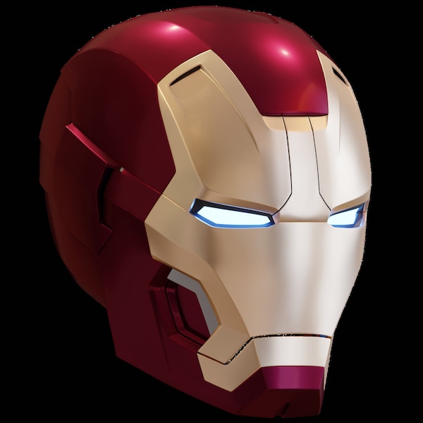 Iron Man Mk 42 Helmet Stl File - Etsy