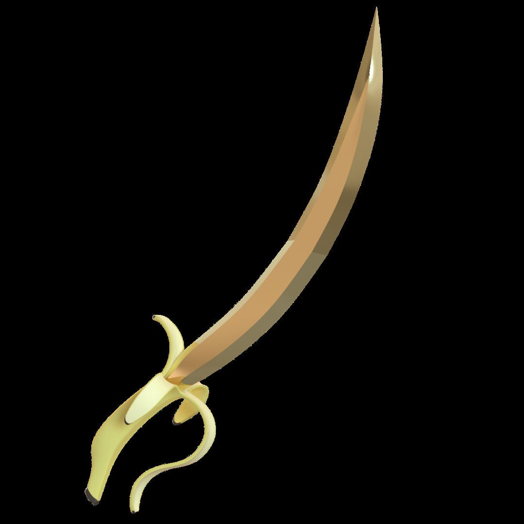 Banana Sword 3d Printable Model - Etsy