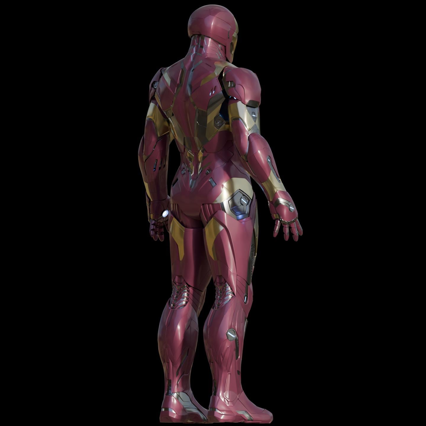 Iron Man Mk46/47 Suit Wearable Cosplay 3d Printable Model - Etsy