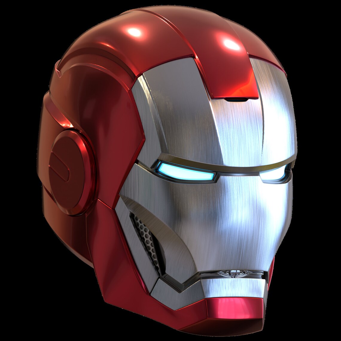 Iron Man Mk33 Helmet 3d Print Model With Inner Faceplate Details and ...