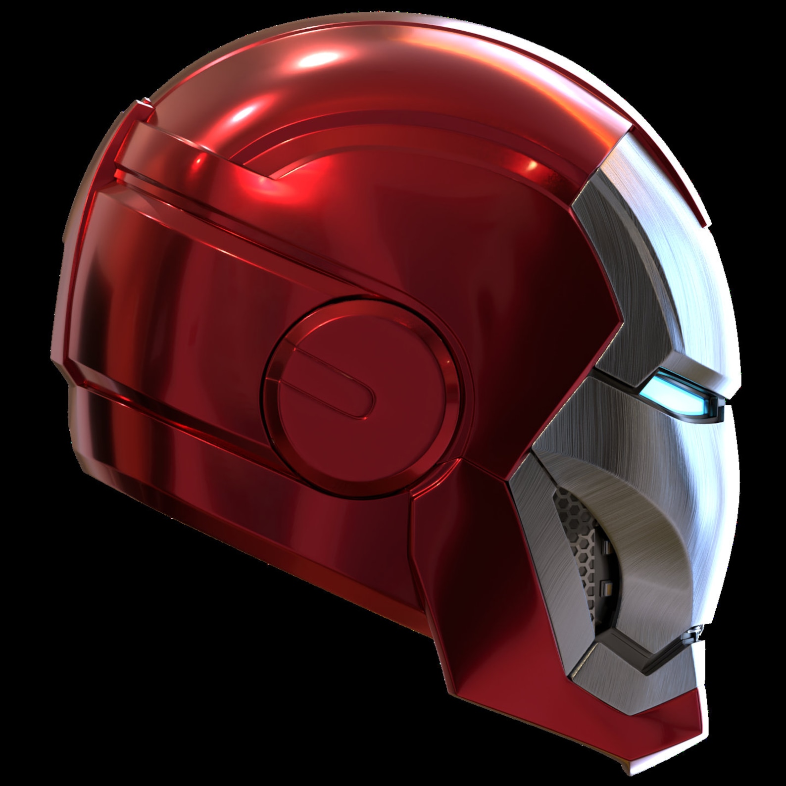 Iron Man Mk33 Helmet 3d Print Model With Inner Faceplate Details and ...