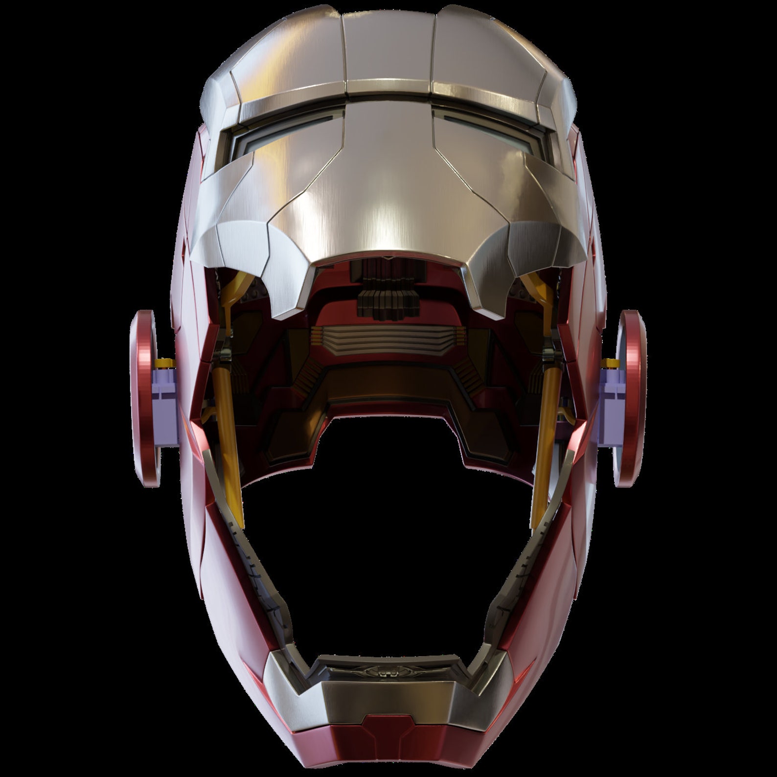 Iron Man Mk5 Helmet 3d Printable Model With Interior Details and ...