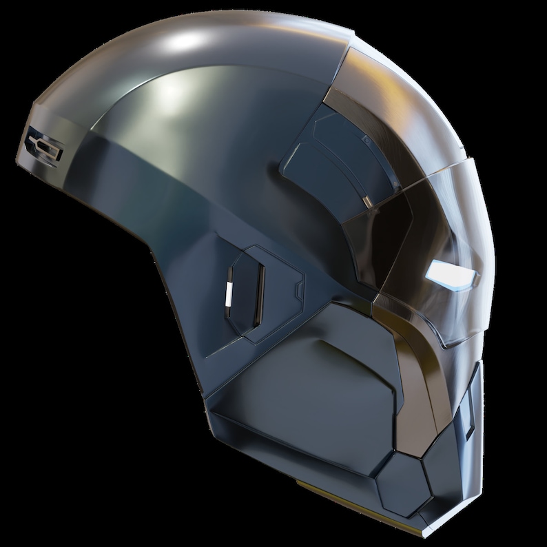 Iron Man Mk40 Helmet 3d Printable Model With Full Inner Details and ...
