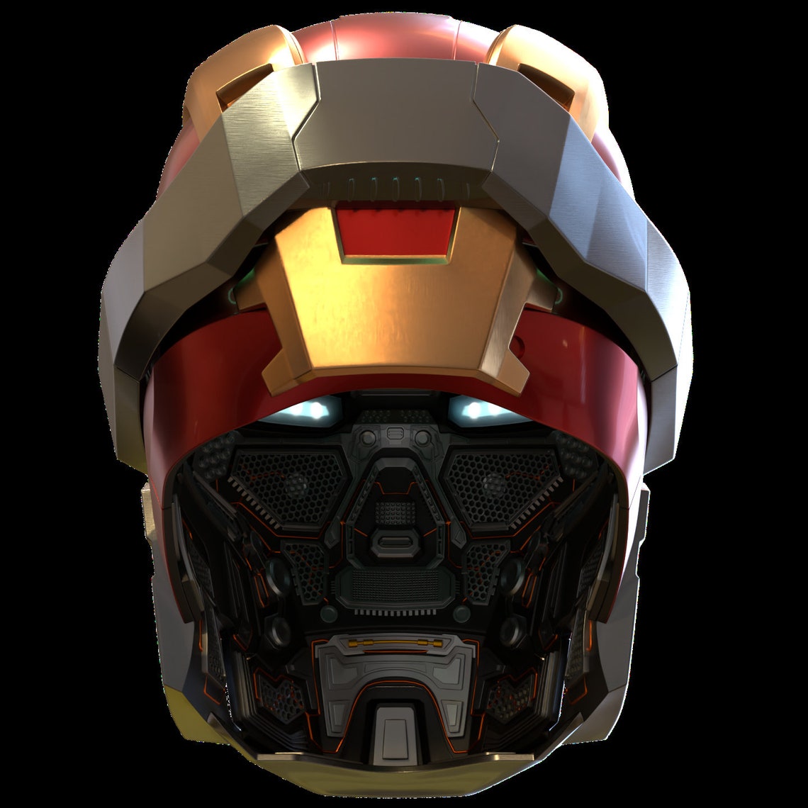 Iron Man MK 17 heartbreaker 3d Printable Model With FULL Inner Details ...