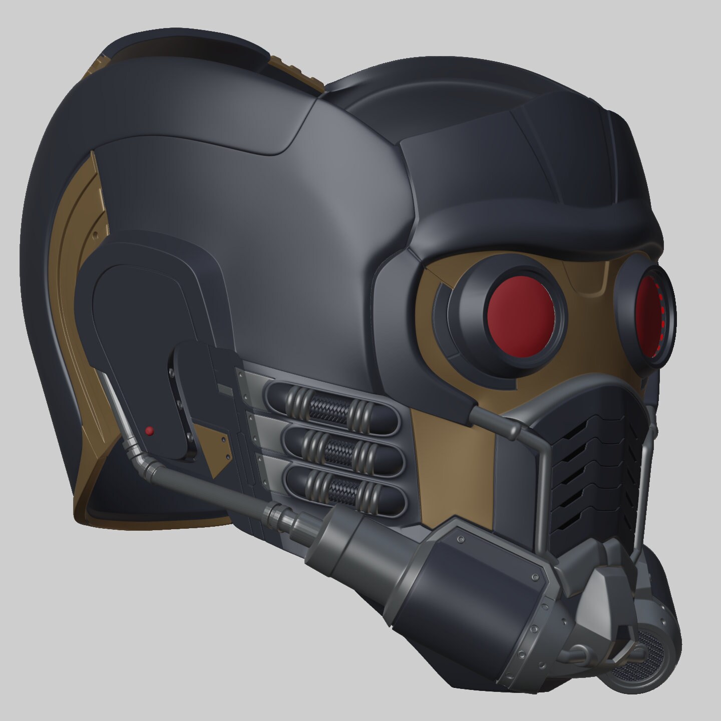 Star Lord Helmet 3D Printable Model - Etsy