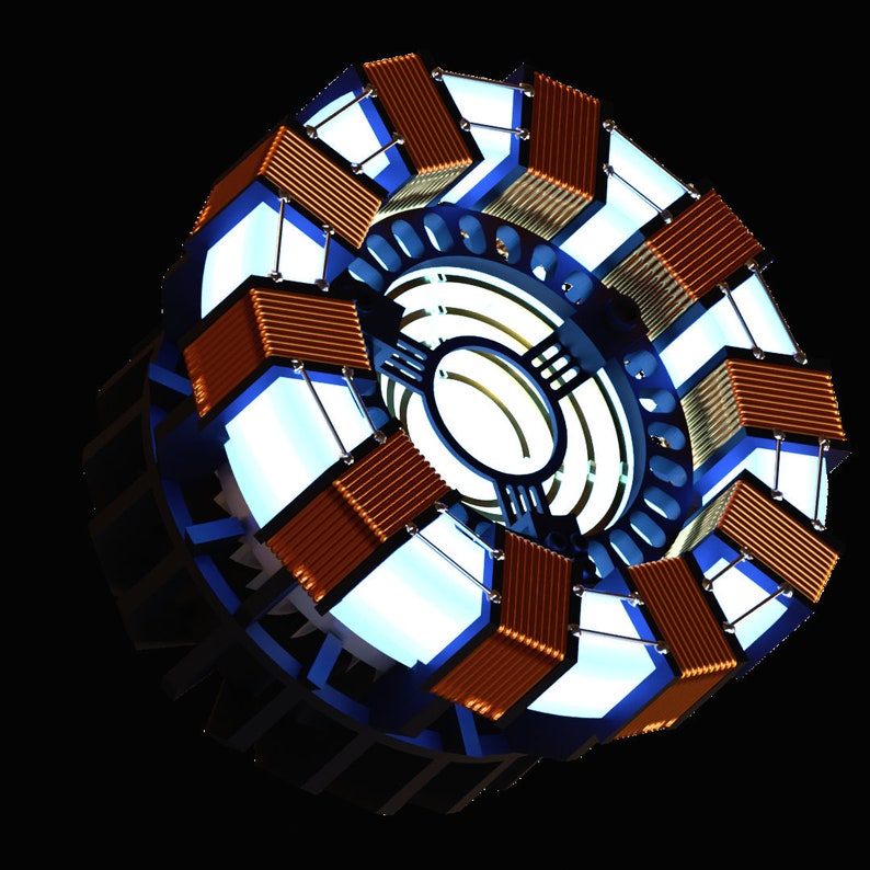 3D Printable Iron Man MK 1 Arc Reactor - Etsy