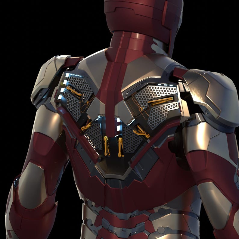 Extremely Accurate Iron Man Mk42 Suit Fully Motorized and Fully ...