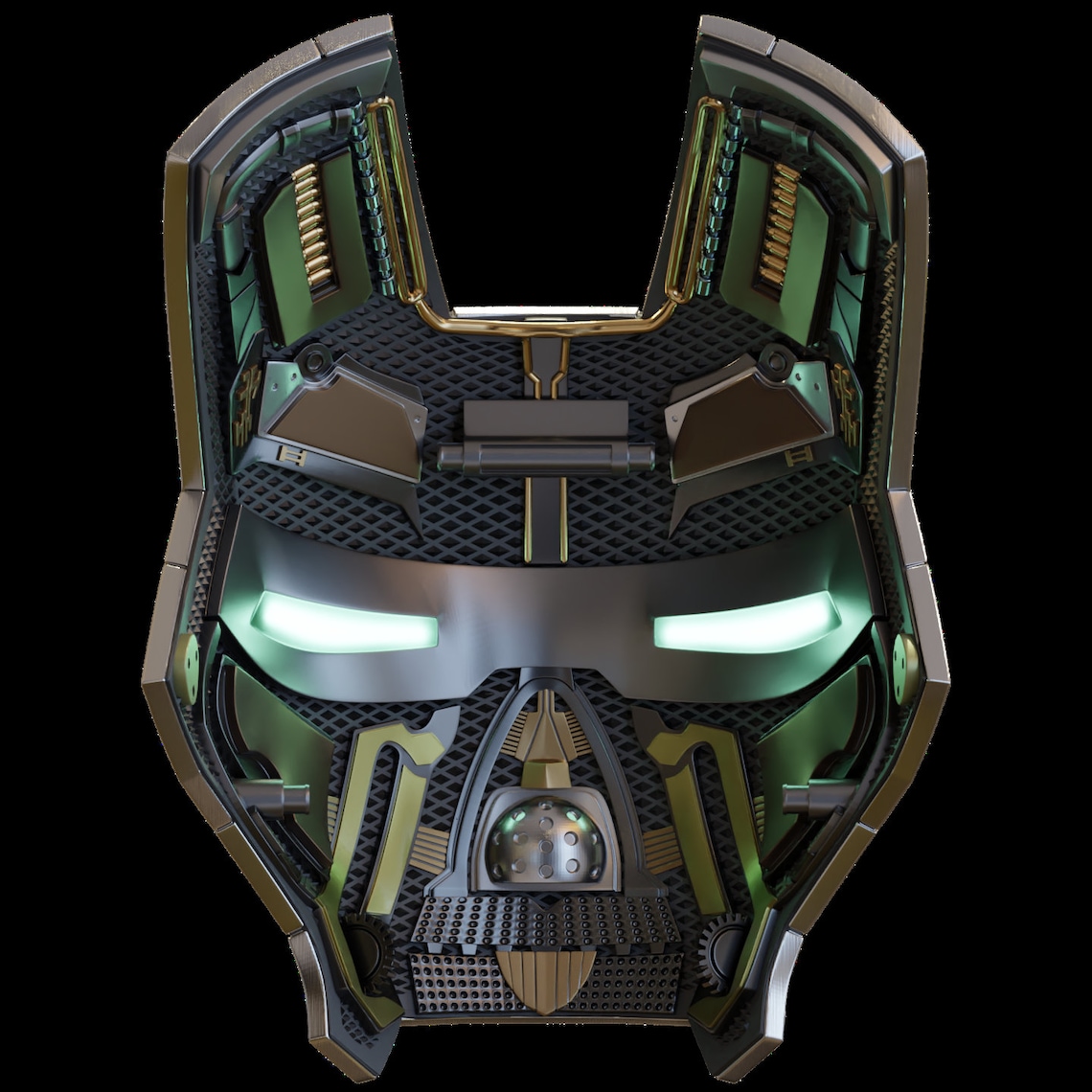 Iron Man Mk5 Helmet 3d Printable Model With Interior Details and ...