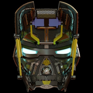 Iron Man Mk3 3d Printable Model With Full Inner Details and ...