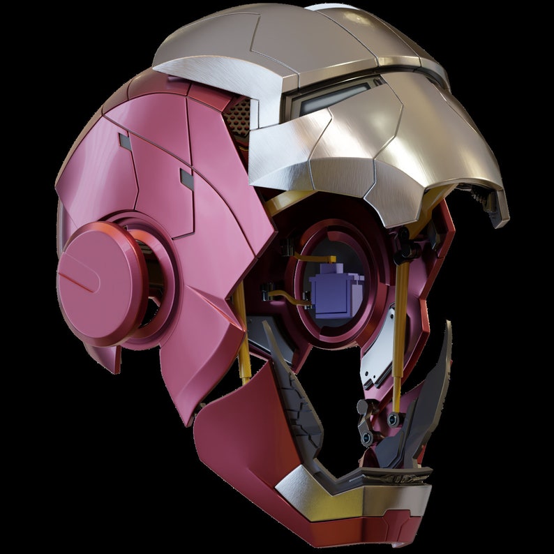 Iron Man Mk5 Helmet 3d Printable Model With Interior Details and ...