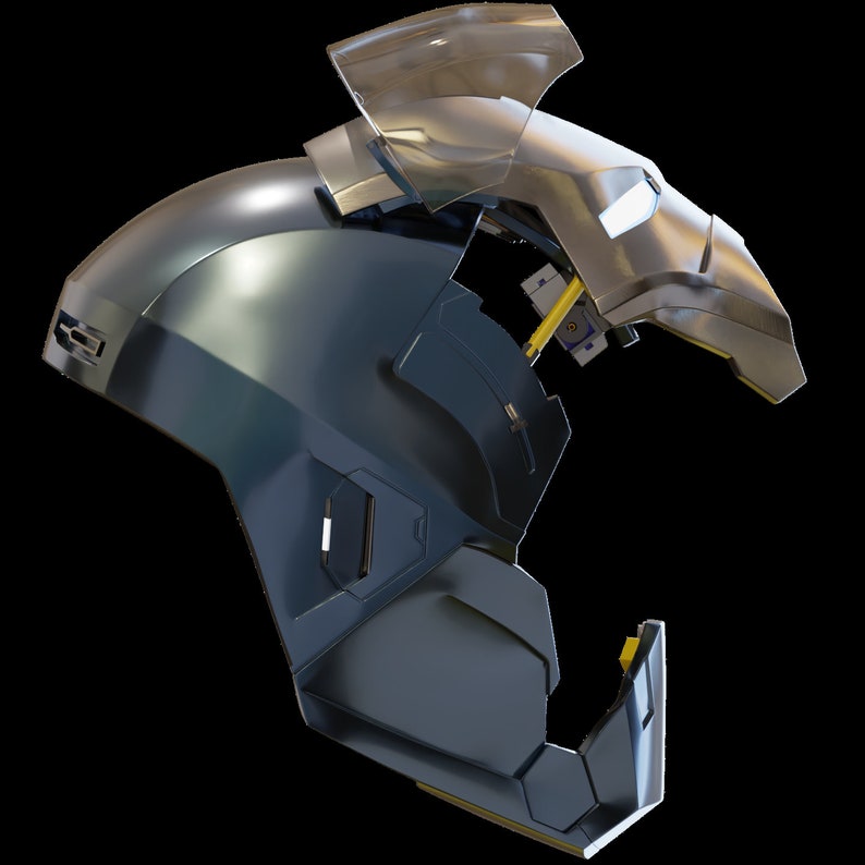 Iron Man Mk40 Helmet 3d Printable Model With Full Inner Details and ...
