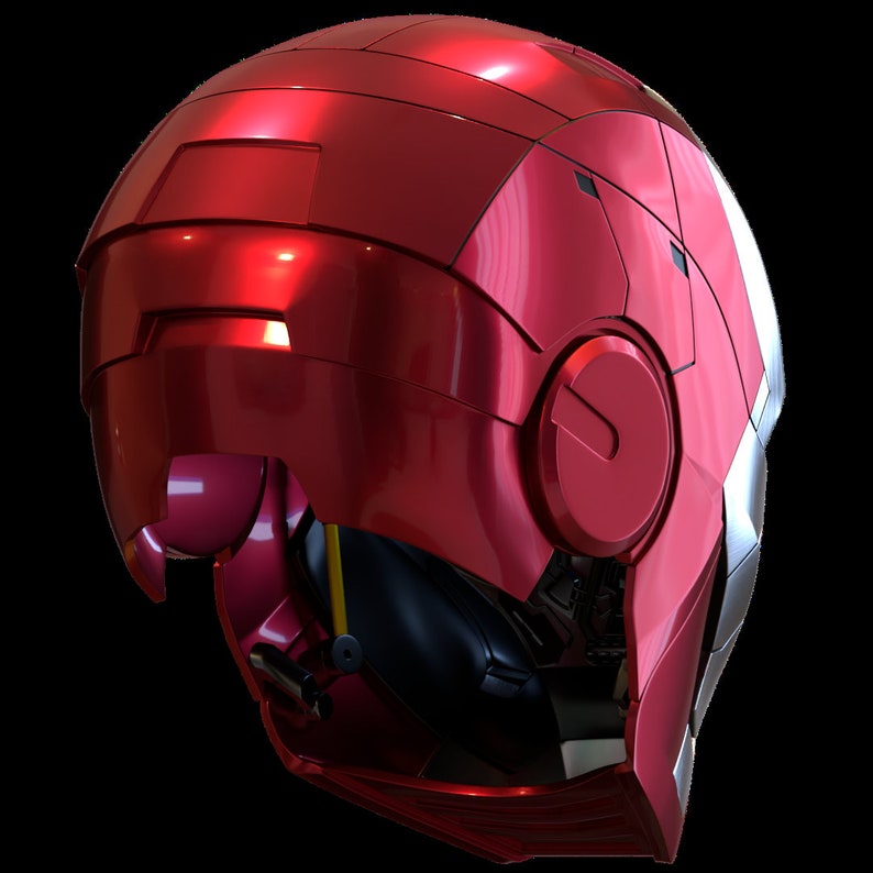 Iron Man Mk5 Helmet 3d Printable Model With Interior Details - Etsy