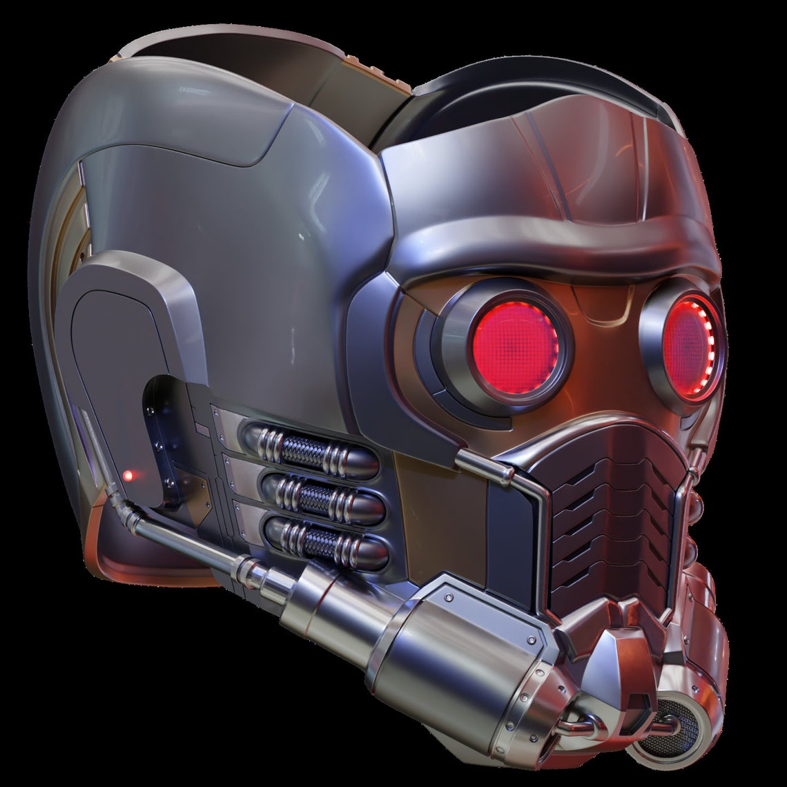 Star Lord Helmet 3D Printable Model - Etsy
