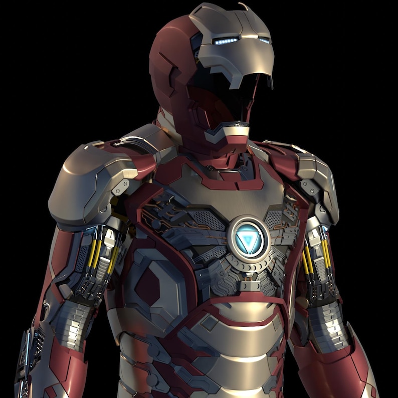 Extremely Accurate Iron Man Mk42 Suit Fully Motorized and Fully ...