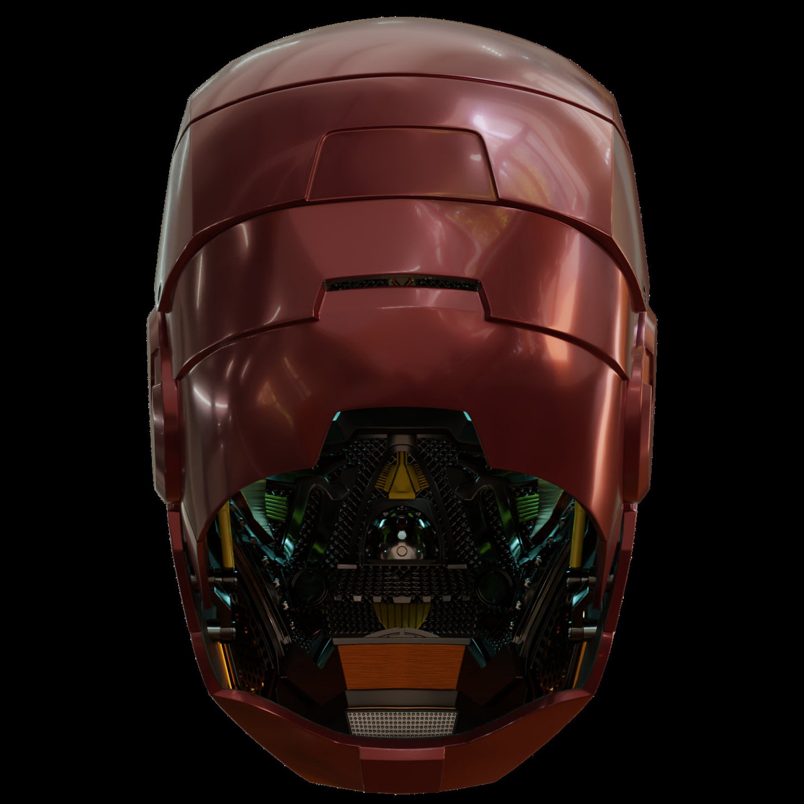 Iron Man MK7 Helmet STL 3D Print Model: Full Motorization - Etsy