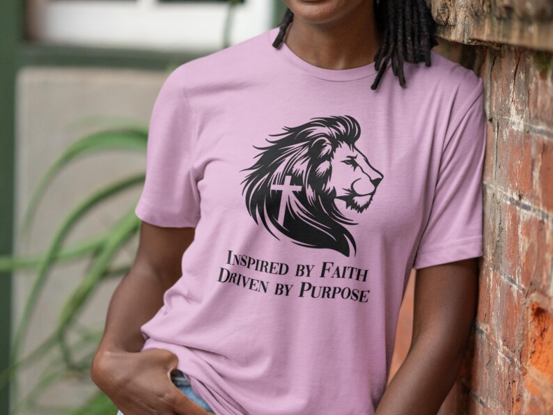 Inspired by Faith Driven by Purpose Shirt, Christian Gifts ...