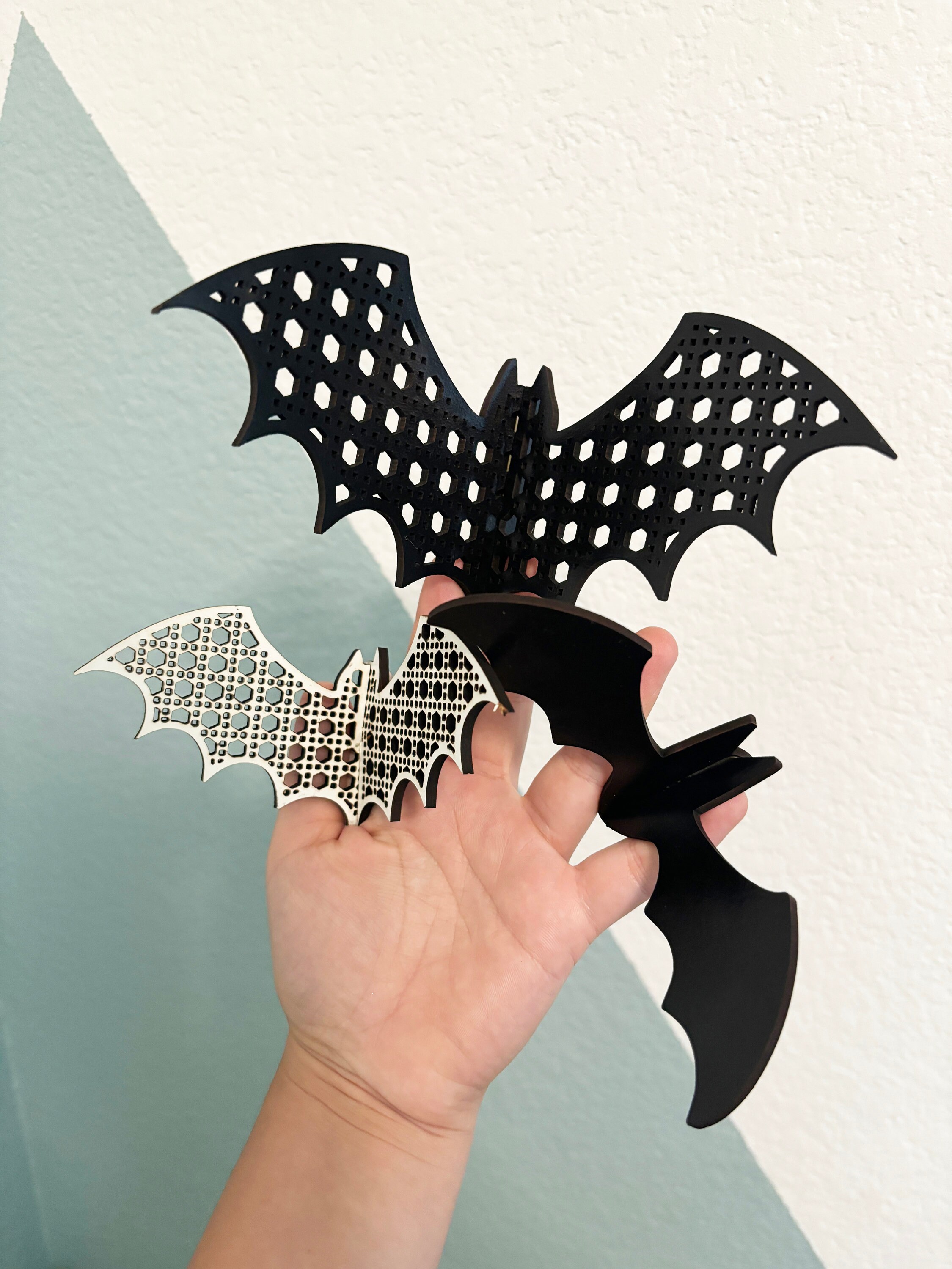 RATTAN BAT Laser Cut File | Halloween Rattan Laser Cut File | Laser ...