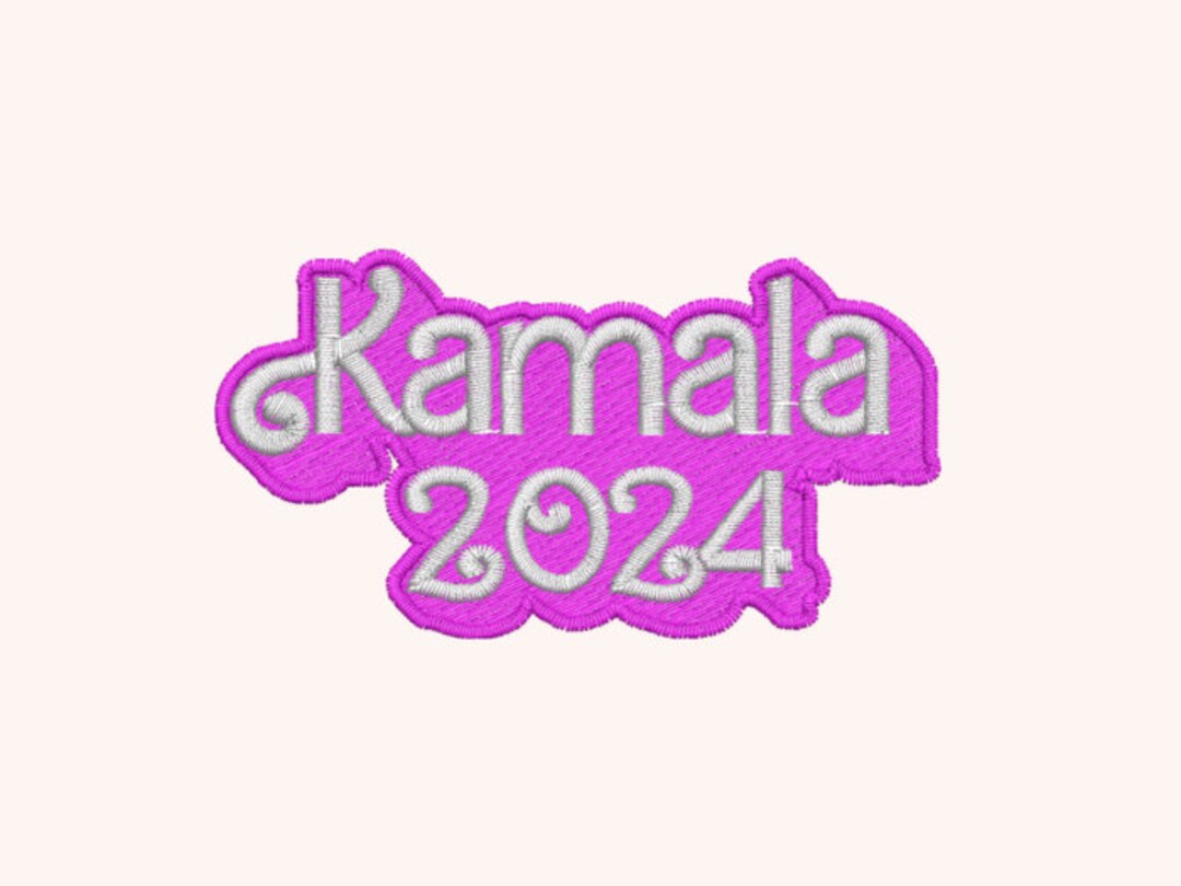 Buy Kamala 2024 Embroidery File / Kamala for President Embroidery ...