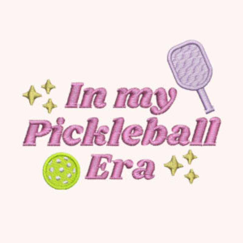 Pickleball Embroidery Designs - Etsy