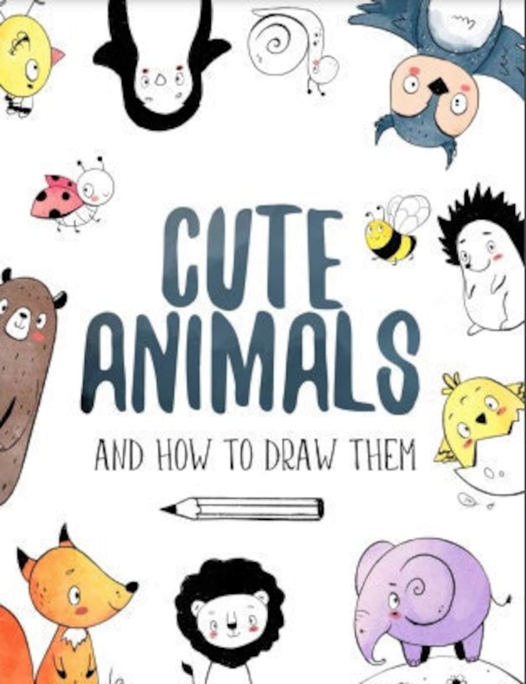 Cute Animals To Draw Step By Step