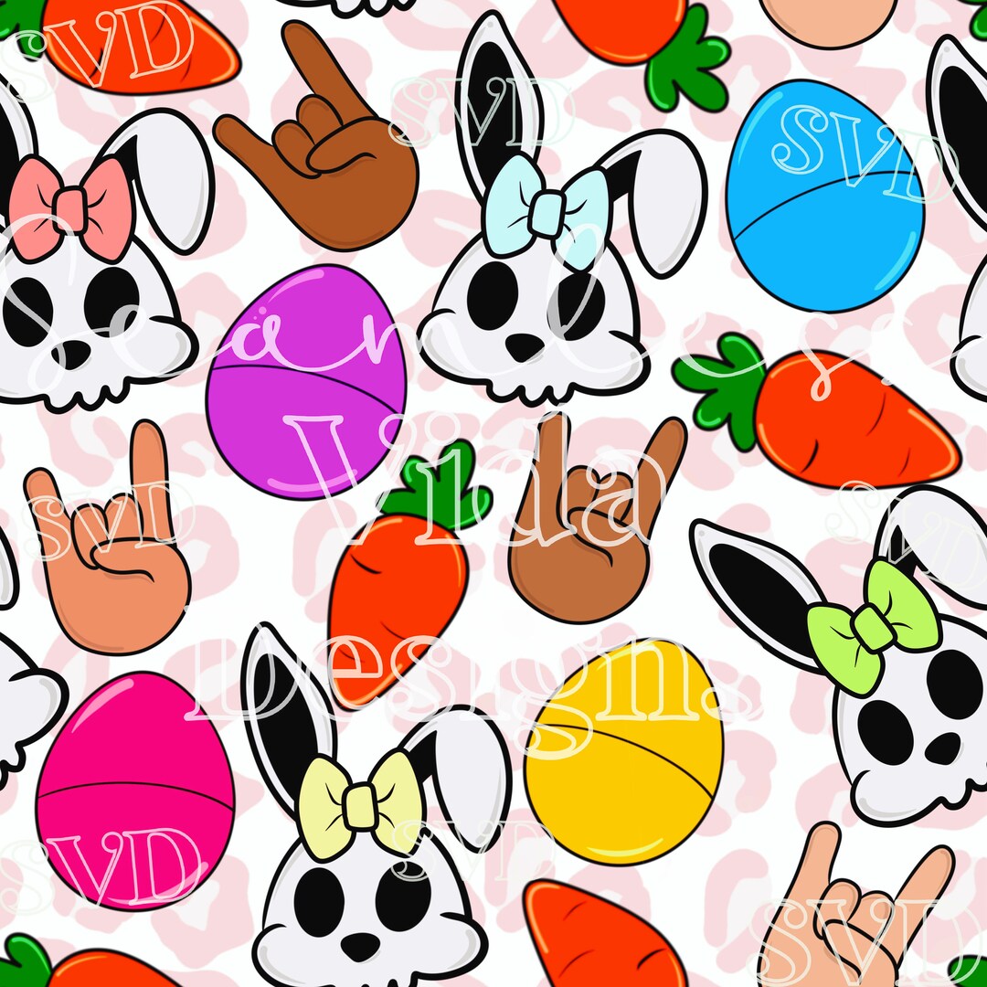 Pink Leopard Rocker Bunny - Etsy