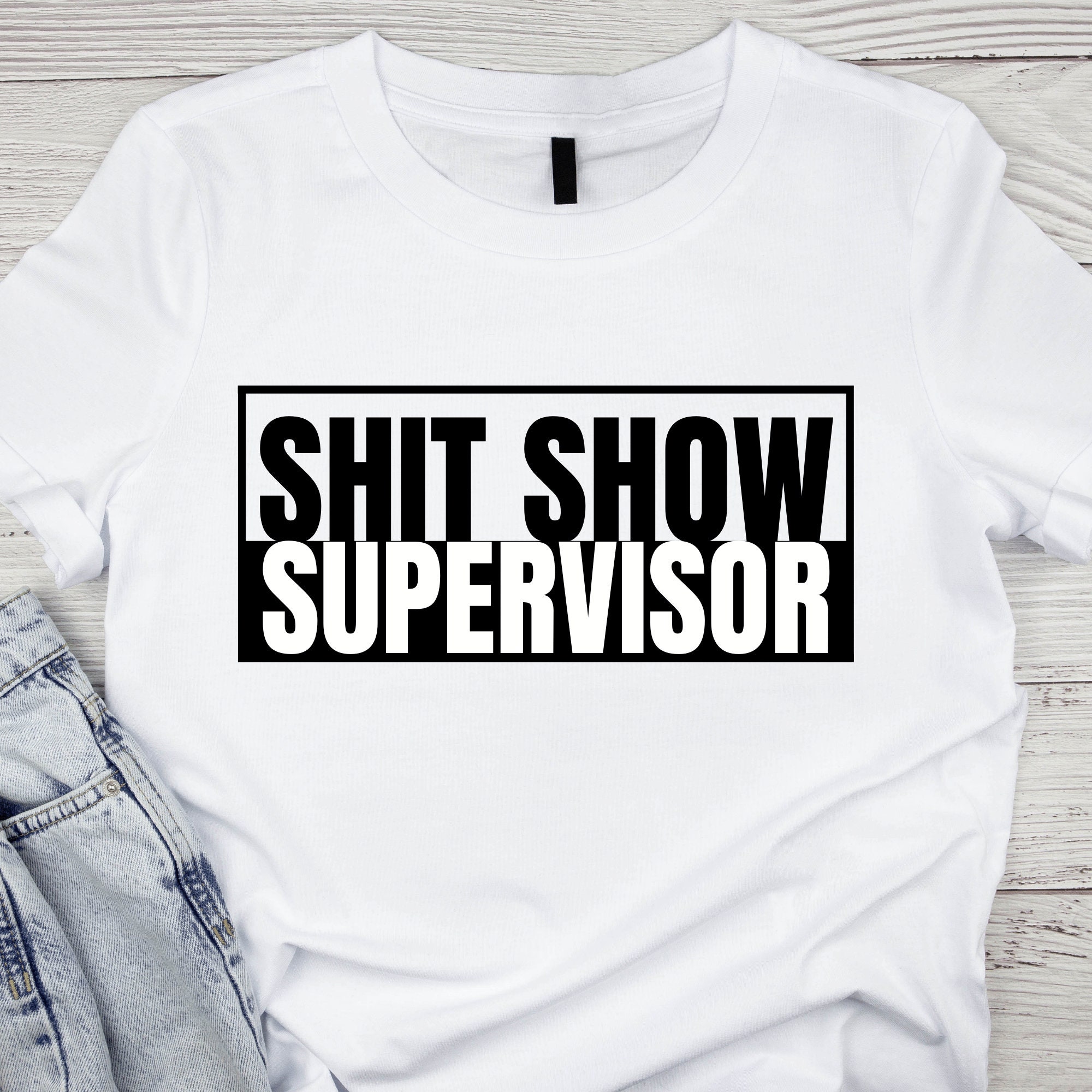 Shit Show Supervisor PNG - Etsy
