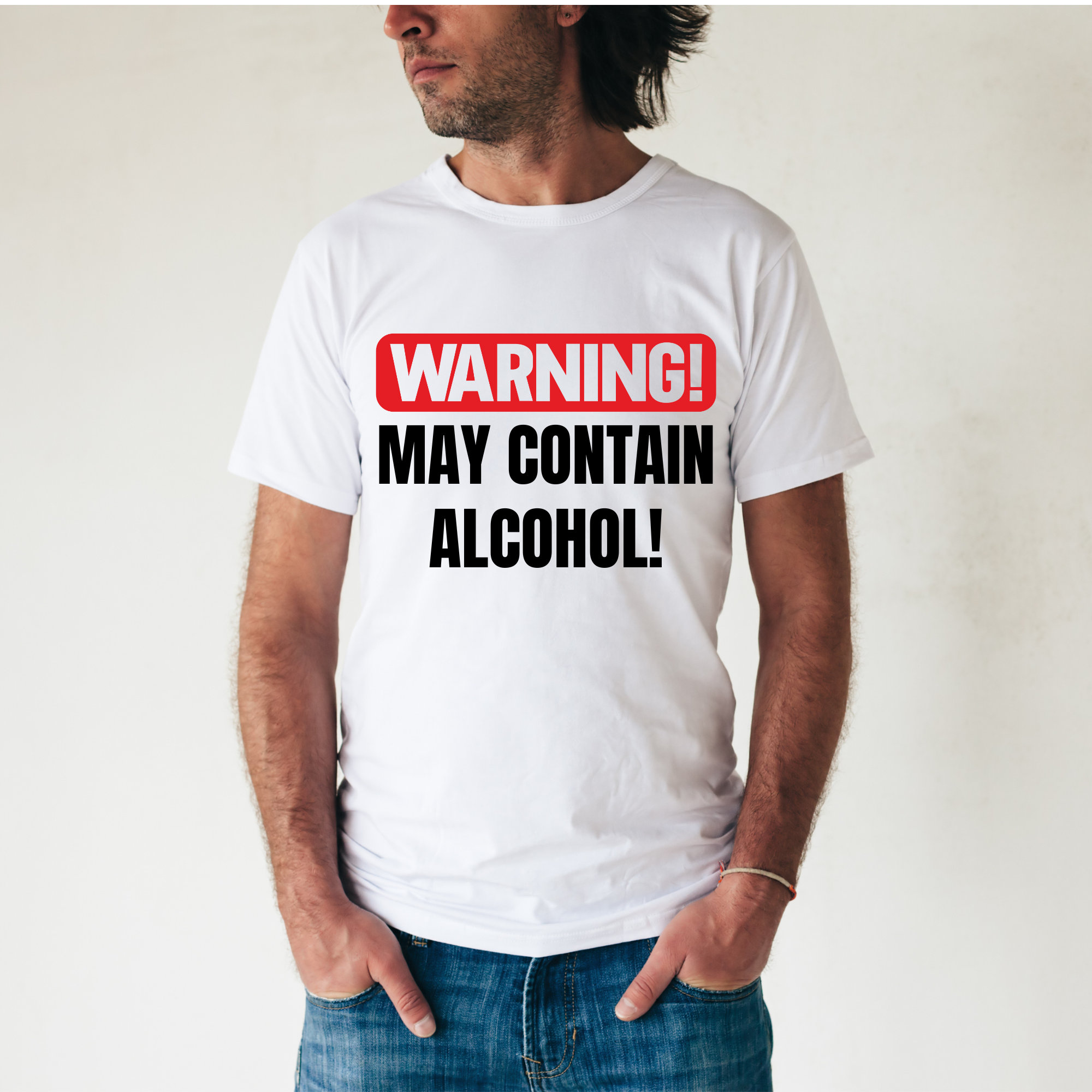 Warning May Contain Alcohol PNG Fun for Summer Gatherings - Etsy