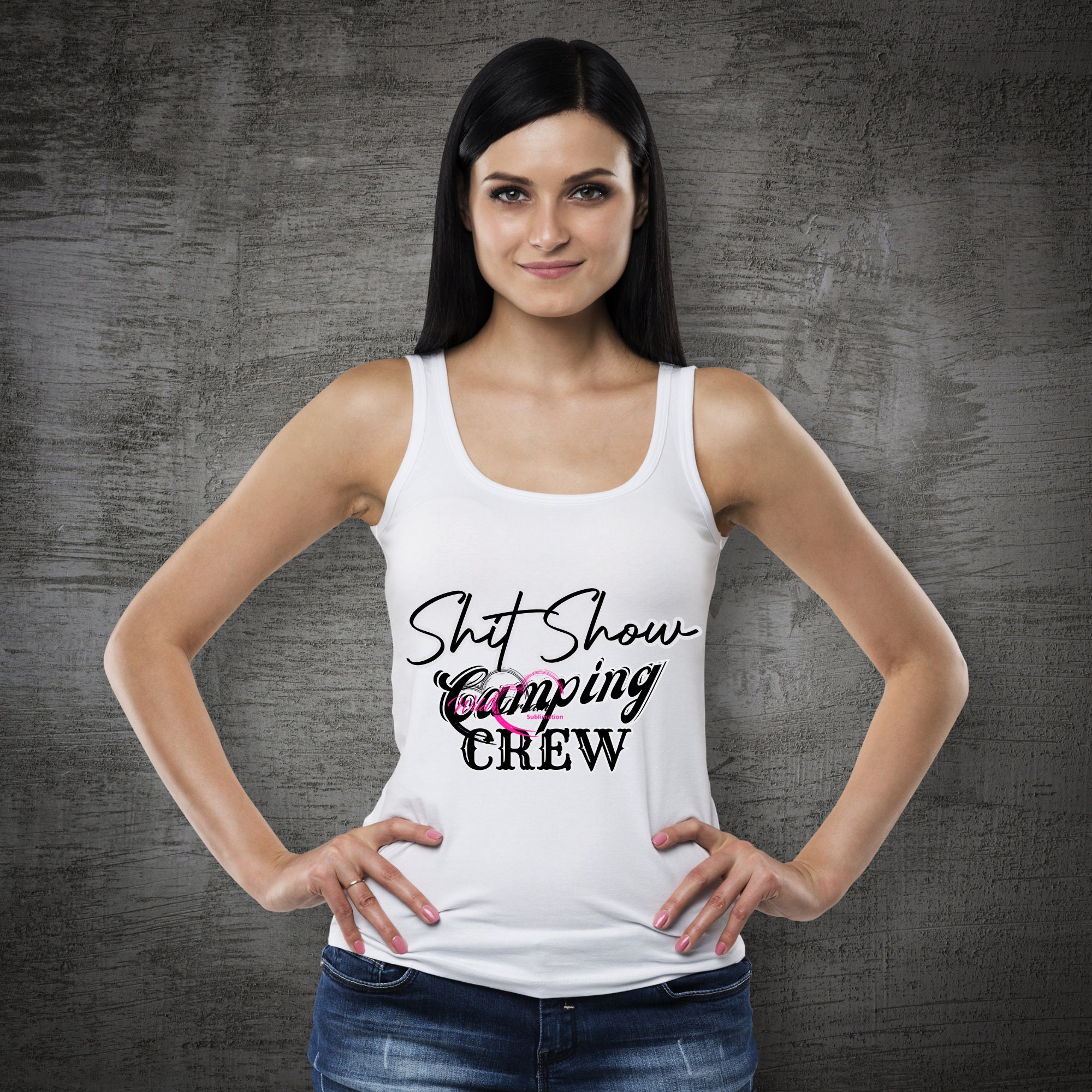 Shit Show Camping Crew High Quality PNG Instant Download 2 Files ...