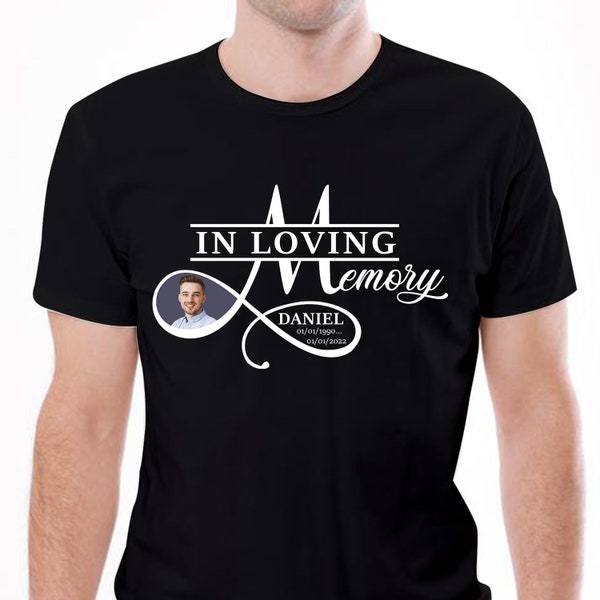 Custom Photo Memorial Shirt - Etsy