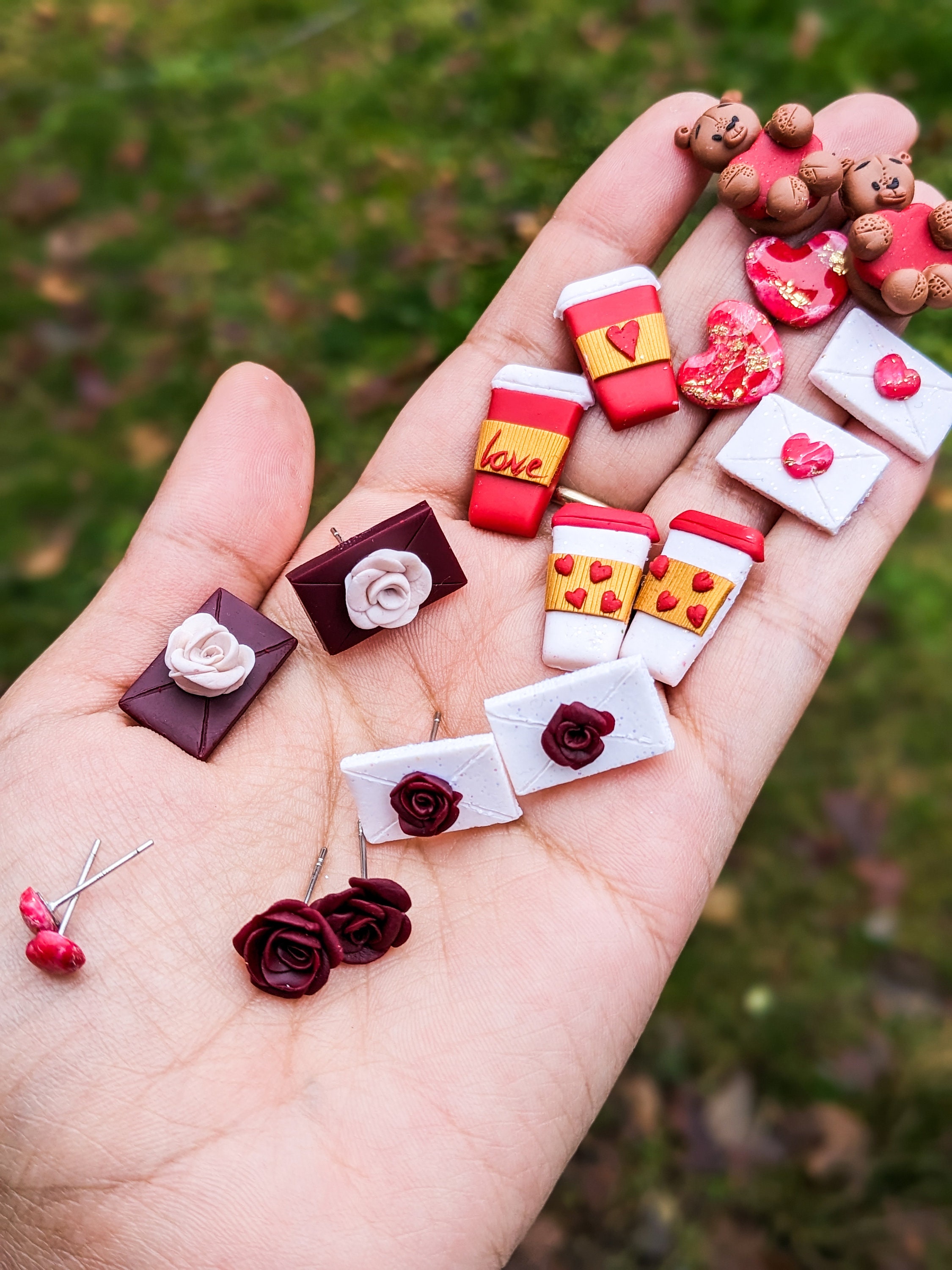 Build Your Own Valentine Stud Pack Valentine Studs Love Letter Studs ...