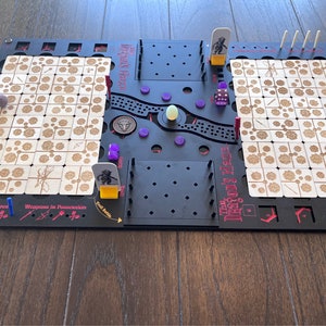 Unique Custom Board Game, Strategy Board Game, Cooperative Game, the ...