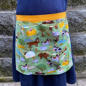 Child Size Egg Gathering Apron - Etsy