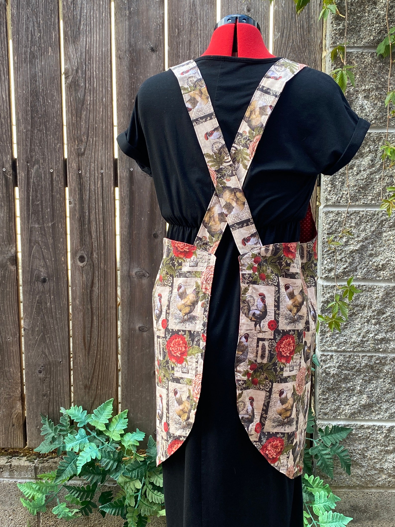 Cross Back Harvest and Garden Apron - Etsy