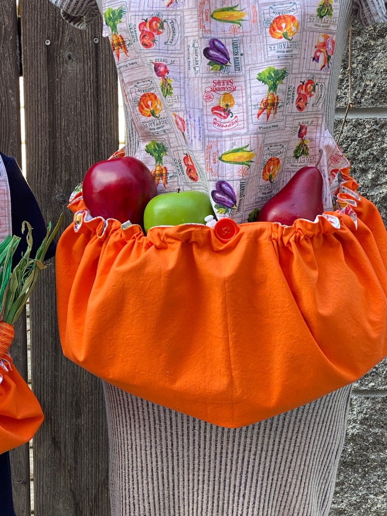 Cross Back Harvest and Garden Apron - Etsy
