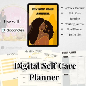 Digital Self Care Planner - Etsy