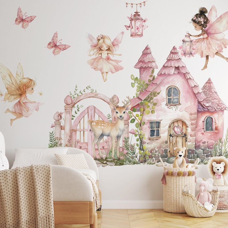 Girls Room Wall Stickers - Etsy