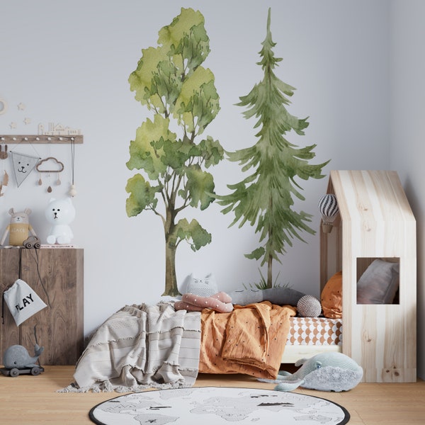 Forest Theme Wall Stickers - Etsy