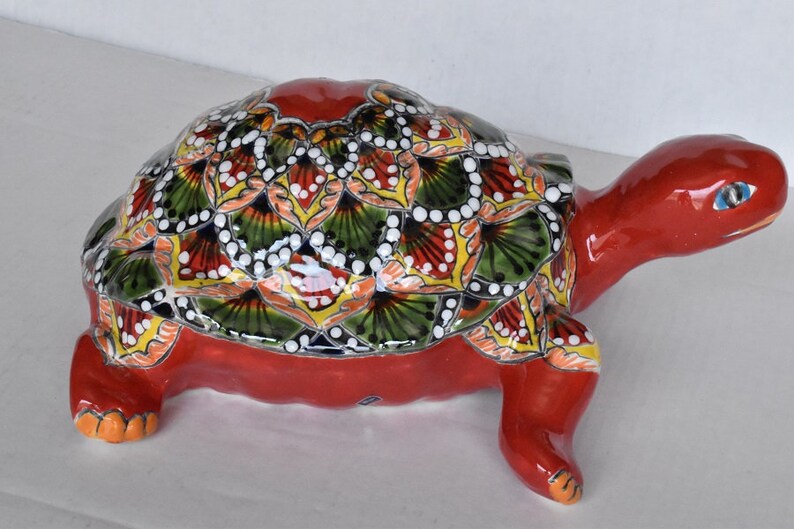 Collection of Talavera Turtles Statues in Different Designs. - Etsy