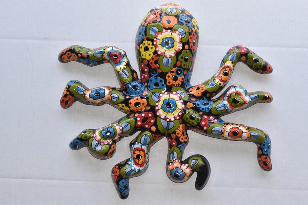 Wall Hanging Octopus Talavera Collection - Etsy