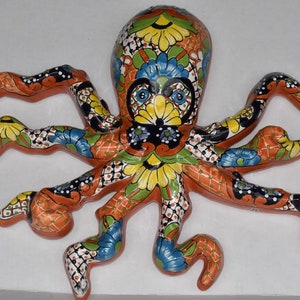 Wall Hanging Octopus Talavera Collection - Etsy