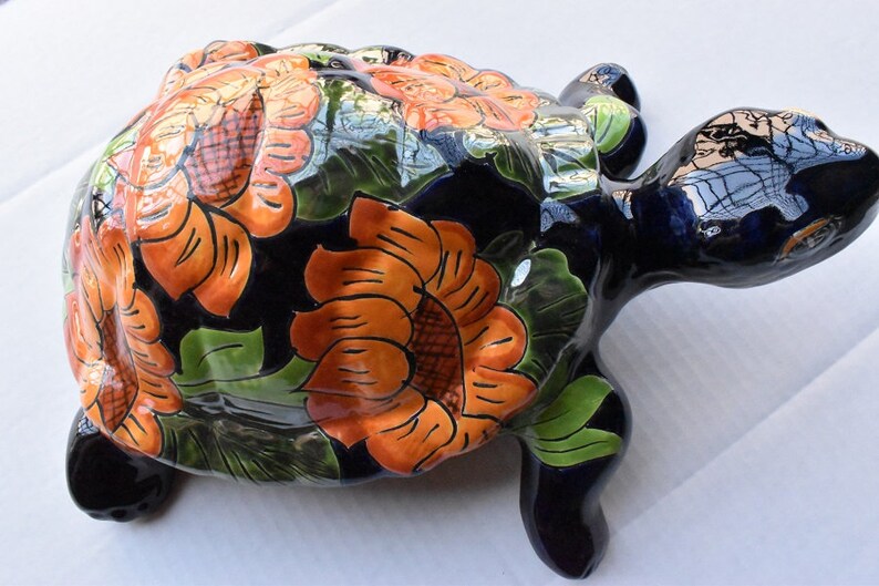 Collection of Talavera Turtles Statues in Different Designs. - Etsy