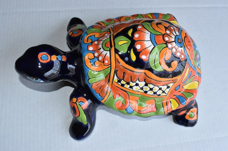 Collection of Talavera Turtles Statues in Different Designs. - Etsy