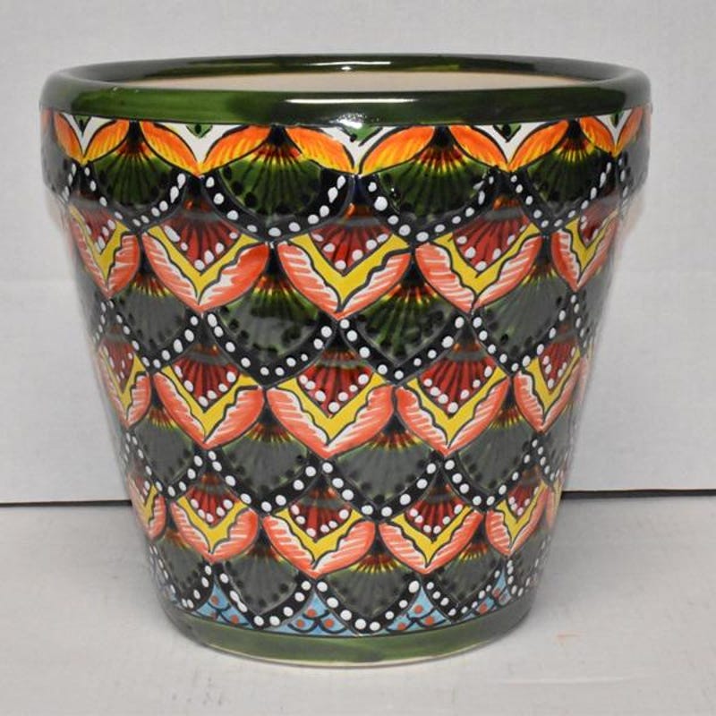 Mexican Pottery Planter - Etsy