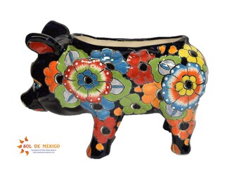 Talavera Pig - Etsy